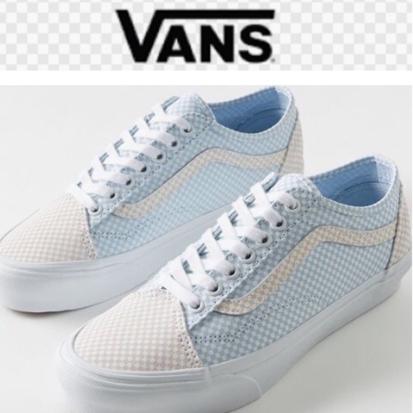 Vans | Shoes | Pastel Vans Checked Sneakers | Poshmark